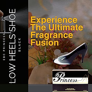 EB C Princess Low Heel Shoes Black Eau de Parfum - Inspired by Cároliná Herréra, Bur Berry & More! Discover Goód Girl and More in our Women's Perfume Collection, 100 ML, 3.4 FL OZ.
