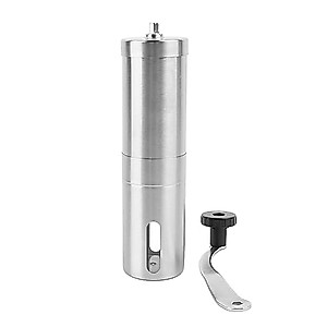 Manual Coffee Grinder, Fine Grinding Hand Coffee Mill Durable Stainless Steel for Outdoor