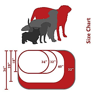 Majestic Pet 52 inch Gray Bagel Dog Bed Products