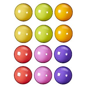 Playskool Replacement Balls for Popper Toys, Set of 12 for Chase ‘n Go, Elefun, 9 Months and Up (Amazon Exclusive)