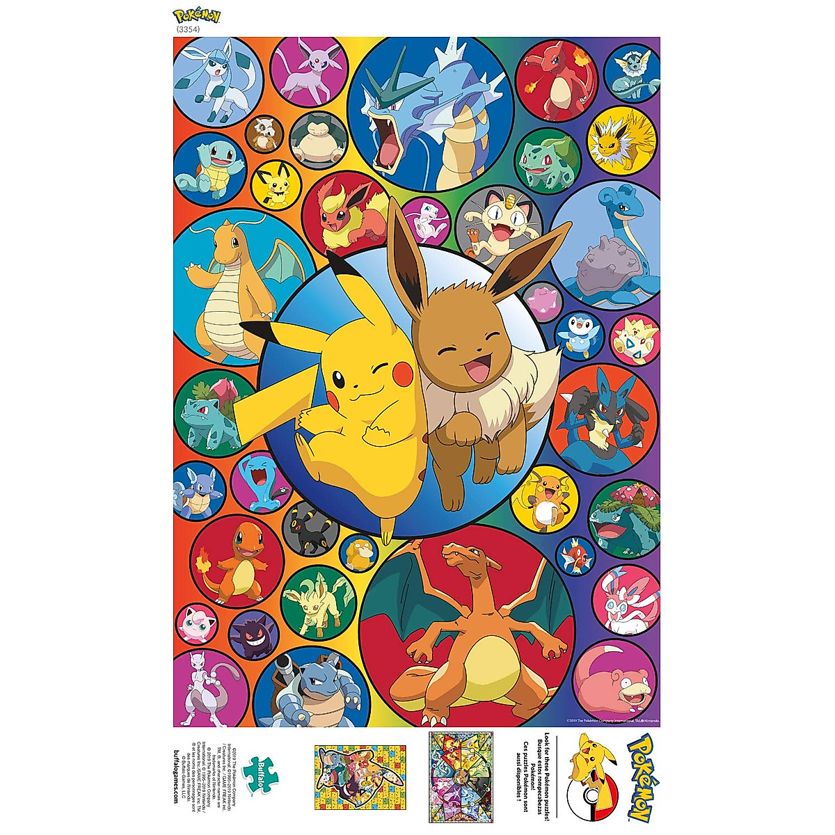Buffalo Games - Pokémon Bubble - 500 Piece Jigsaw Puzzle