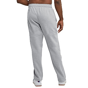Champion Men's Sweatpants, Powerblend, Fleece, Open-Bottom Sweatpants (Reg. or Big & Tall)