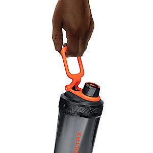 VOLTRX Shaker Bottle, Gallium USB C Rechargeable Electric Protein Shake Mixer, Shaker Cups for Protein Shakes and Meal Replacement Shakes, BPA Free, Made with Tritan, 24oz