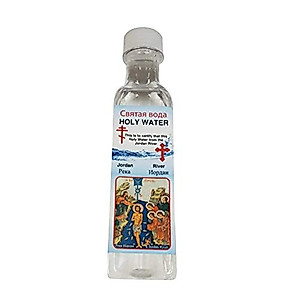 STRONG FAITH Blessed Prayer Holy Water from The Jordan River in The Holy Land (Water 300ml)