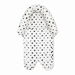 Travel Bug Baby & Toddler 2-in-1 Head Support Duo Head Support for Car Seats, Strollers & Bouncers (Grey/White)