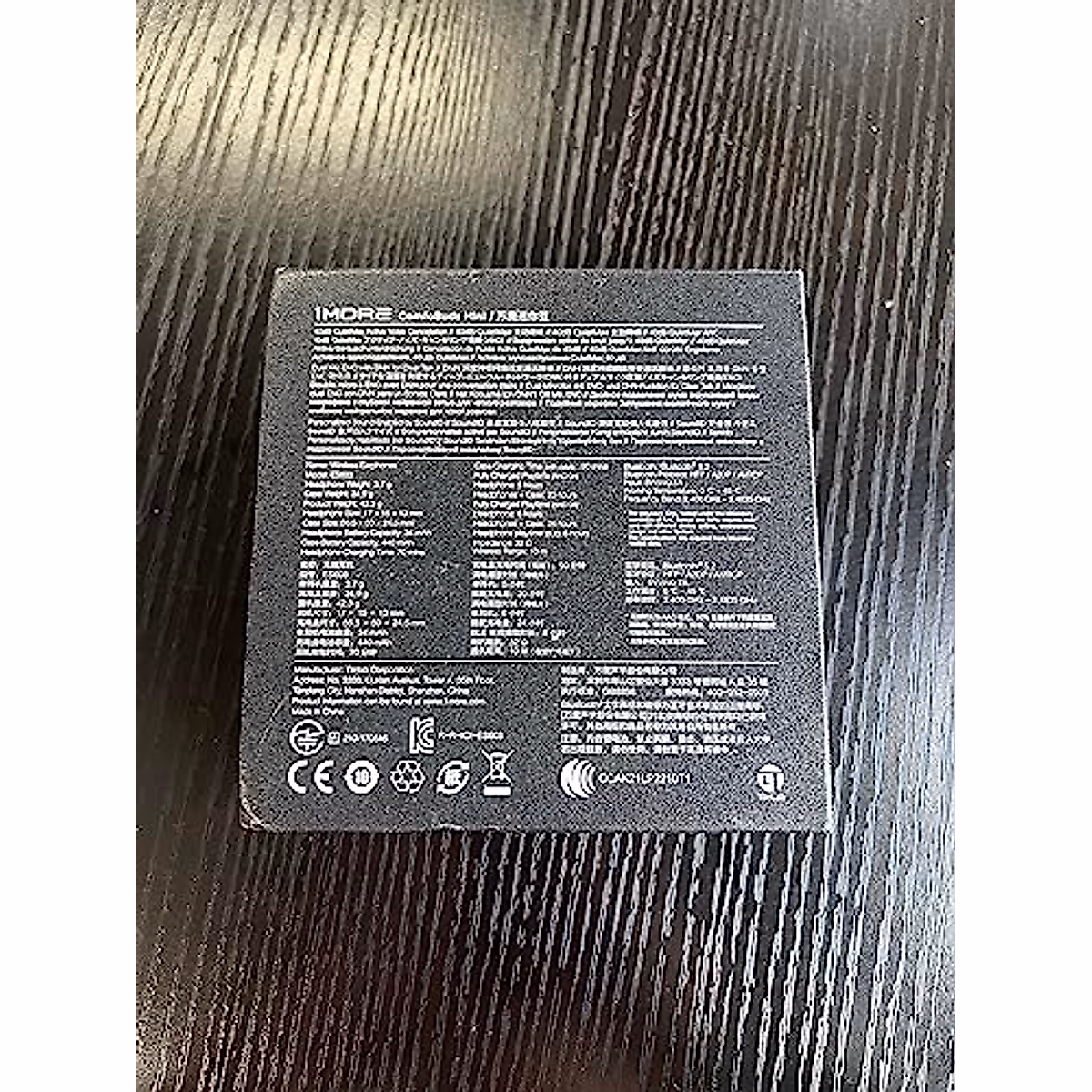 1MORE ComfoBuds Mini Hybrid Active Noise Cancelling Earbuds, in-Ear Headphones with Stereo Sound, Earbuds Wireless Bluetooth 5.2, Clear Calls, Wireless Charging, Soothing Sound, Waterproof, White