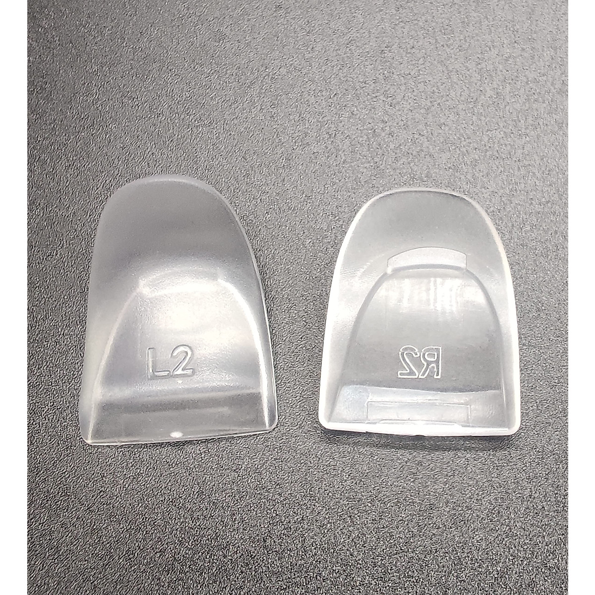 1 Pairs L2 R2 Trigger Extenders Buttons for Playstation 4 PS4 PS4 Slim Pro Controller Clear