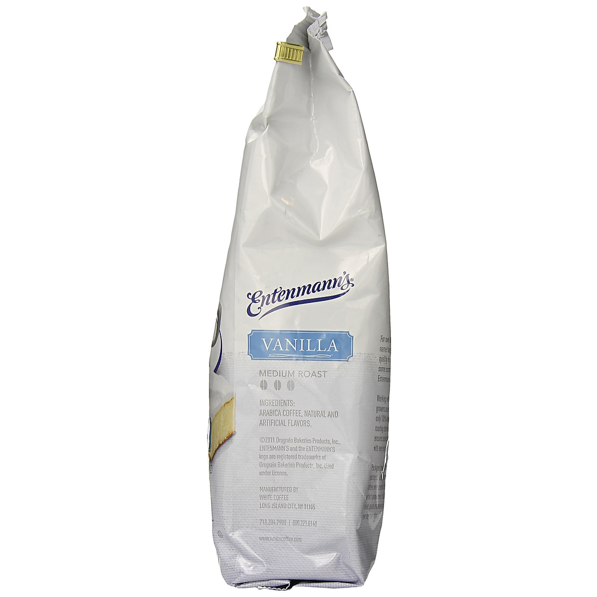 Entenmann's Ground Coffee, Vanilla Flavor, 10 Ounce