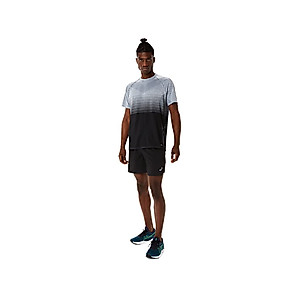 ASICS Men's Road 2-N-1 7IN Short Apparel, M, Performance Black/Carrier Grey