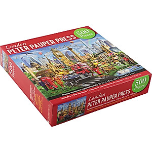 PETER PAUPER PRESS London 500 Piece Jigsaw Puzzle