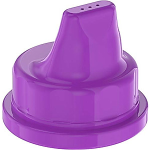 Lifefactory Sippy Caps for 4-Ounce and 9-Ounce BPA-Free Glass Baby Bottles, Grape