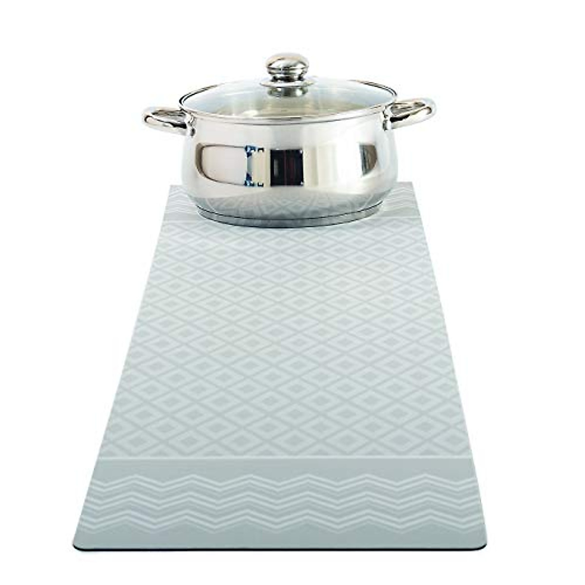 BALHOME Decorative Table Runner and Trivet, Heat Resistant up to 350 F, Suitable for Pots, Pans & Hot Dishes (Breezy Beige 2)