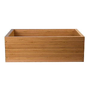 ALFI brand AB3021 30-Inch Single Bowl Bamboo Kitchen Farm Sink