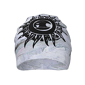 Alice Rock in Band Chains Beanie Hats Men Multifunctional Winter Knitted Hat Custom Skull Cap Casual Beanie One Size Black