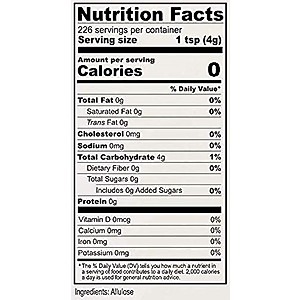 Anthony's Allulose Sweetener, 2 lb, Batch Tested Gluten Free, Keto Friendly Sugar Alternative, Zero Net Carb, Low Calorie