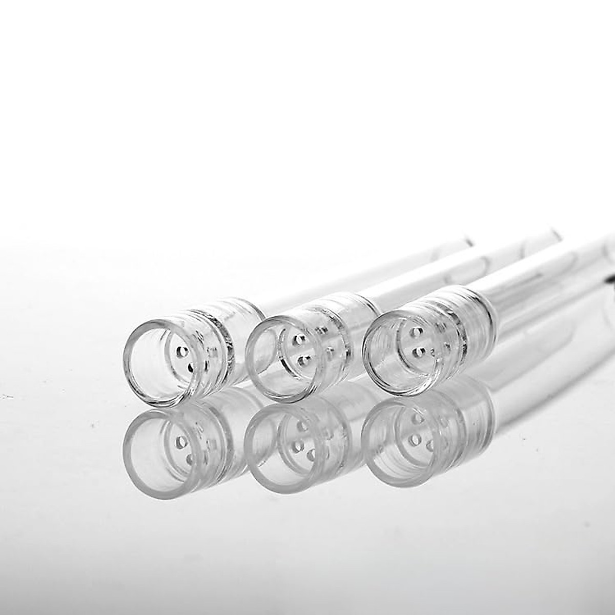 Solo Glass Tube Stem (110mm Straight) Steam Chemistry Air Drying Tube, 3-Pack