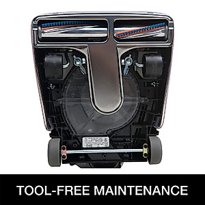 Sanitaire Tradition Commercial Bagged Upright Vacuum Cleaner with Quiet Clean, SC889B Black