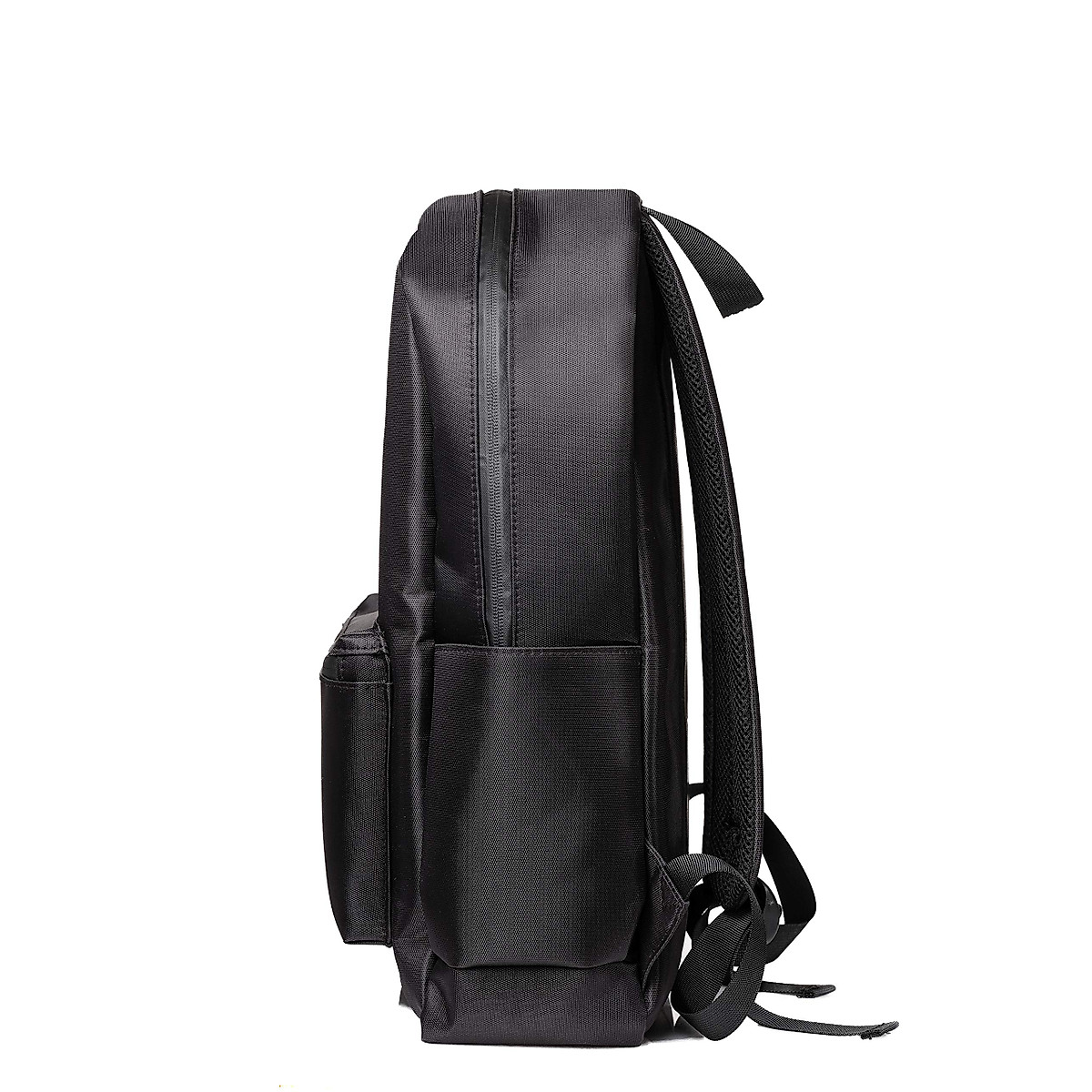 DS Black Smell Proof Backpack With Lock - Traveling Backpack With Laptop Compartment - Hidden Pocket and Combination Lock (Black)