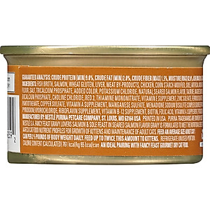 Fancy Feast Gravy Lovers Salmon and Sole Feast in Seared Salmon Flavor Gravy 24 Pack