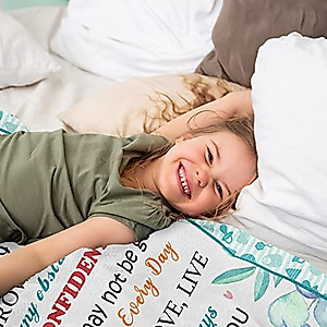 Xutapy Granddaughter Gifts from Grandma/Grandpa, Birthday Graduation Gifts for Granddaughter Blanket 40’’x50’’, to My Granddaughter Gift, Best Granddaughter Ever Gifts, Baptism Gifts for Granddaughter