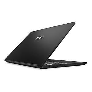 MSI Modern 15 15.6" Laptop: Intel Core i5-1155G7, Intel Iris Xe, 16GB DDR4, 1TB NVMe SSD, 180-Degree Lay-Flat, USB Type-C, MicroSD Card Reader, Win 11 Pro: Classic Black B11M-023US