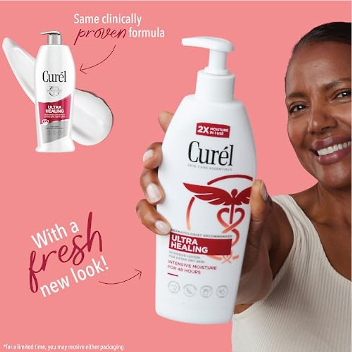 Curel Ultra Healing Body Lotion, Moisturizer for Extra Dry Skin, Body and Hand Lotion with Advanced Ceramide Complex and Hydrating Agents, for Tight Skin, 13 Ounces