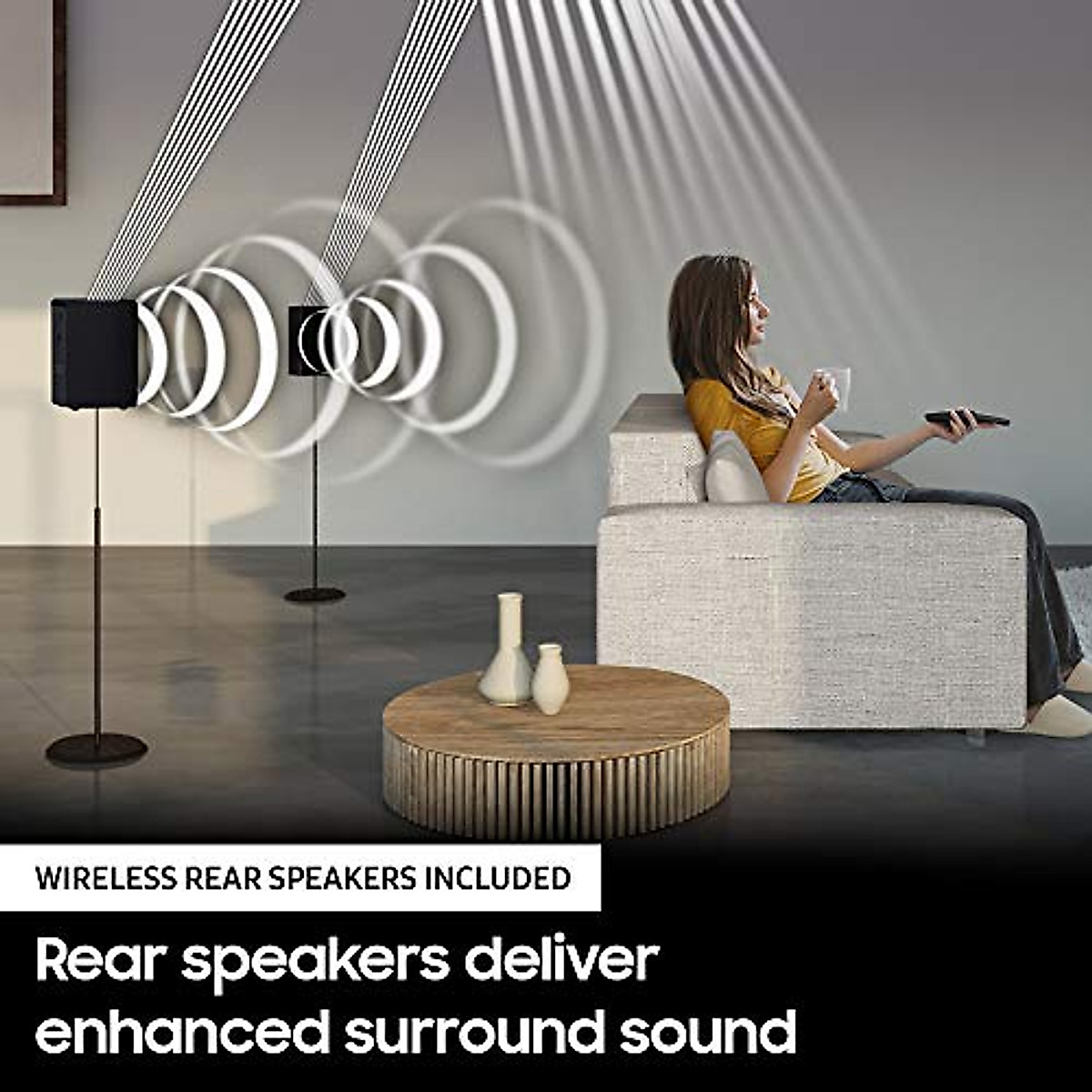 SAMSUNG HW-Q950T 9.1.4ch Soundbar with Dolby Atmos/ DTS:X and Alexa Built-in (2020), Black