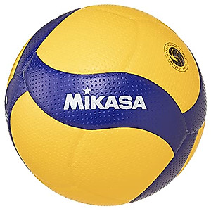 MIKASA V300W Volleyball, Blue, 5