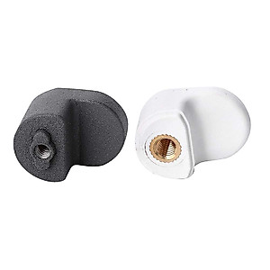 Alomejor 2Pcs E-Bike Rear Mudguard Hook Rear Hook Repair Spare Parts Set for Mijia M365 Electric Bicycle Skateboard