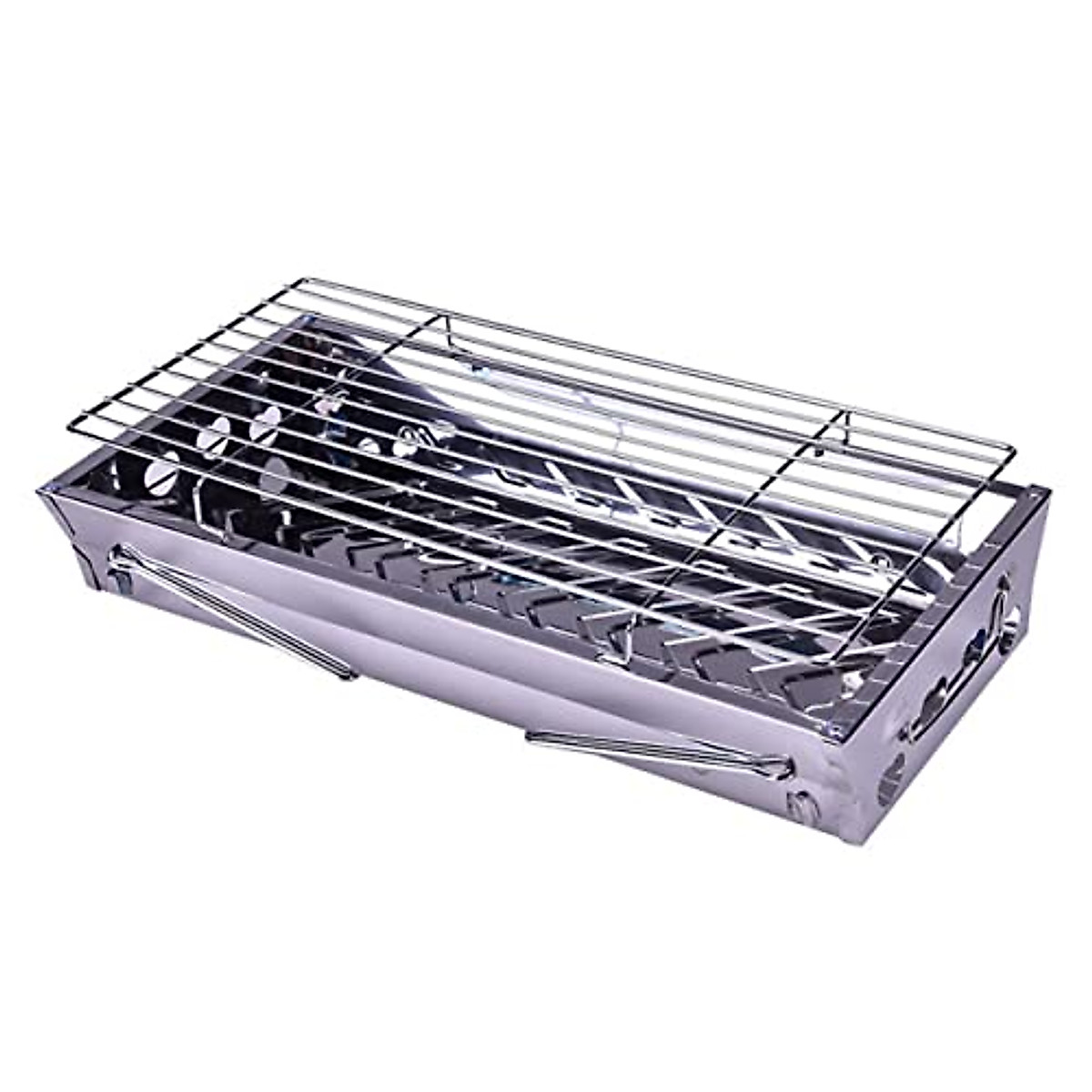 Yardwe stainless steel grill grate stainless steel baking rack Portable BBQ grill Stainless steel BBQ grill portable charcoal grills outdoor grills stainless steel charcoal grill barbecue