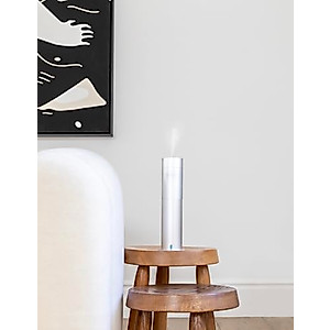 Hotel Collection - Mini Studio Scent Essential Oil Diffuser - Therapeutic Aromatherapy - Cold-Air Diffusion Technology - 400 sq. ft. Coverage - Waterless Air Diffuser for Home, Office & Hotel - Silver