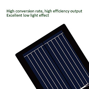 1V 80mAh 0.08W 30X25mm Micro Mini Power Small Solar Cell Panel Module for DIY Solar Light Phone Charger Toy Flashlight Power Bank (10)