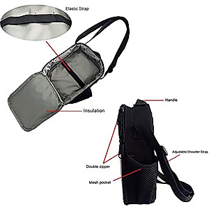 Uourmeti Custom Name Deer Camo Boys Backpack and Lunchbox Pencil Case Set 3 in 1 Personalized Kindergarten Elementary Middle School Bookbags and Lunch Box Set for Teens Kids Book Bags Girls Scoolbag