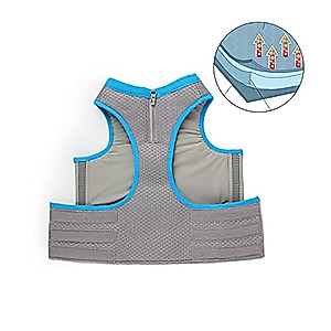 ALL FOR PAWS Cooling Vest Dog Cooling Shirts Breathable Instant Cooling Dogs Vest Lightweight for Summer Dog Clothes (M)