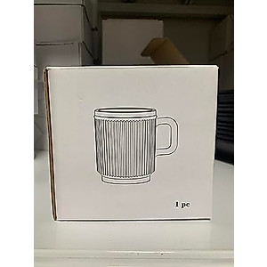 Yalucky Clear Iridescent Coffee Mug with Lid and Sakura Spoon Tea Cups Glass Mugs Pretty Cute Mug for Milk Latte Chocolate Juice Water for Women Men Birthday Christmas (white)