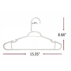 50 Recycled Plastic Hangers