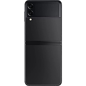 Samsung Galaxy Z Flip 3 5G T-Mobile Locked Android Cell Phone US Version Smartphone Flex Mode Intuitive Camera Compact 128GB Storage US Warranty (Renewed) (Phantom Black)