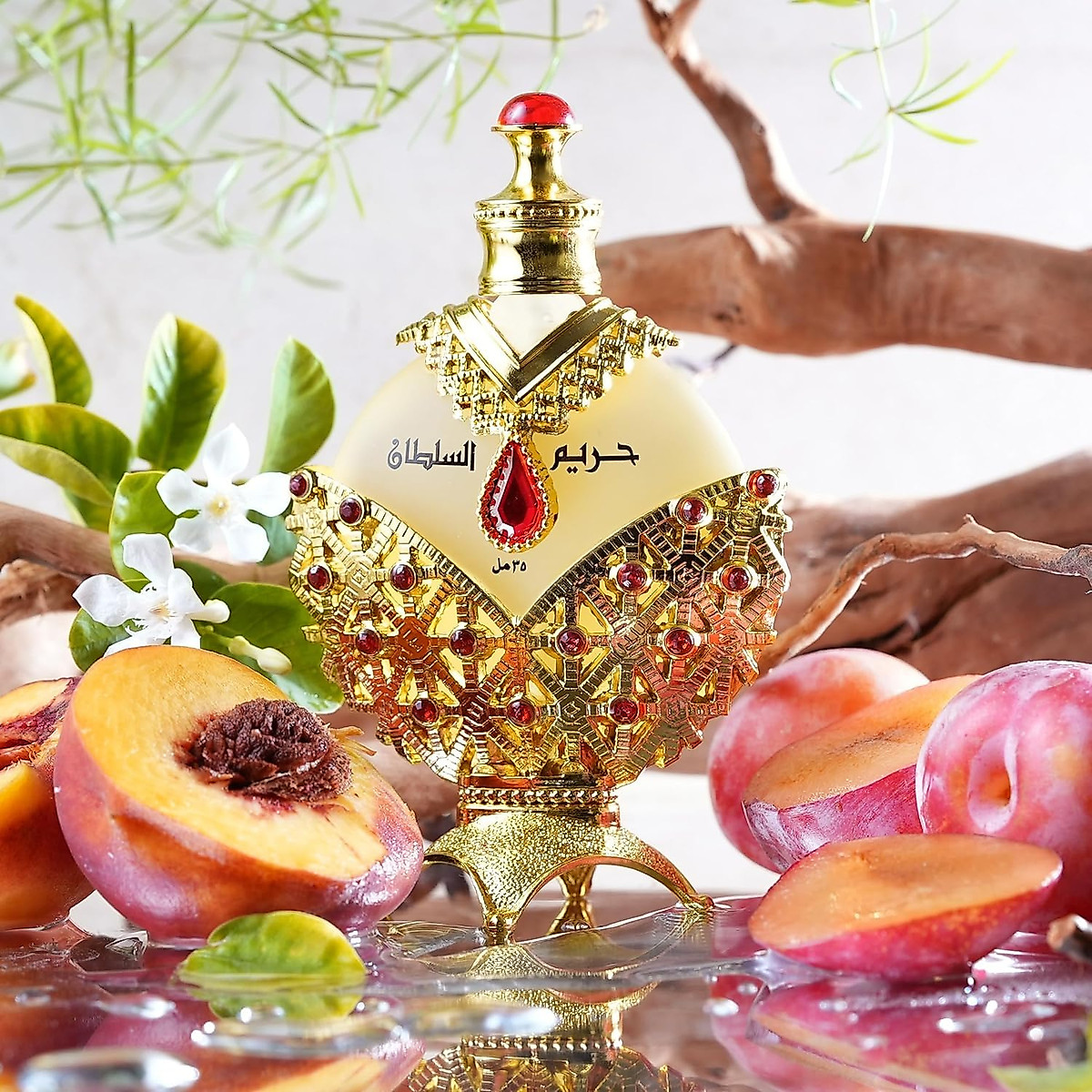 KHADLAJ PERFUMES Hareem Al Sultan Gold Concentrated Perfume Oil for Unisex, 1.18 Ounce