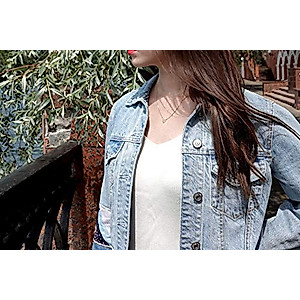 Heart necklace for 2 Best friend necklace for 2 BFF Necklace, friendship necklace for 2, gold dainty necklace, Christmas gift, Graduation gifts heart,valentines