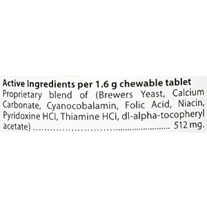 Flea Away All Natural Supplement for Fleas, Ticks, and Mosquitos Prevention for Dogs and Cats, 100 Chewable Tablets, 3 Pack