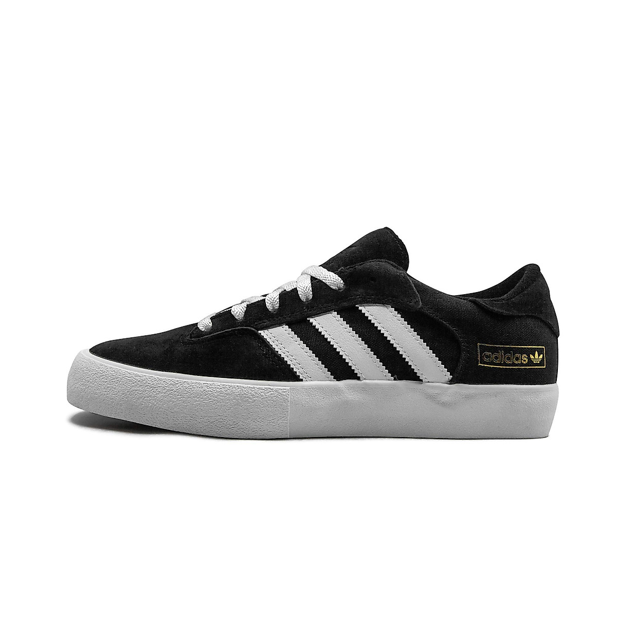 adidas Matchbreak Super Core Black/Footwear White/Gold Metallic Men's 10.5, Women's 11.5 Medium