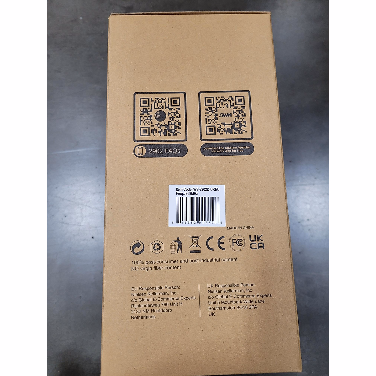 Ambient Weather WS-2902 WiFi Smart Weather Station