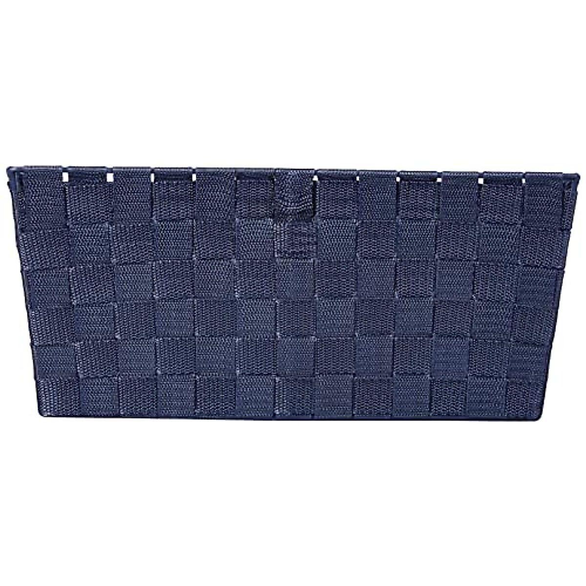 Whitmor Woven Strap Storage Baskets S/3-Navy