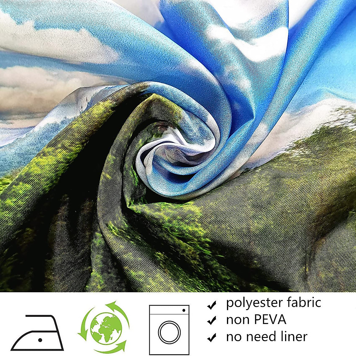 LB Pink Christmas Shower Curtain for Bathroom, Winter Snowflake on Pink and White Fabric Shower Curtain with Hooks, New Year Holiday Bathroom Curtain Shower Set, 72" W x 78" L