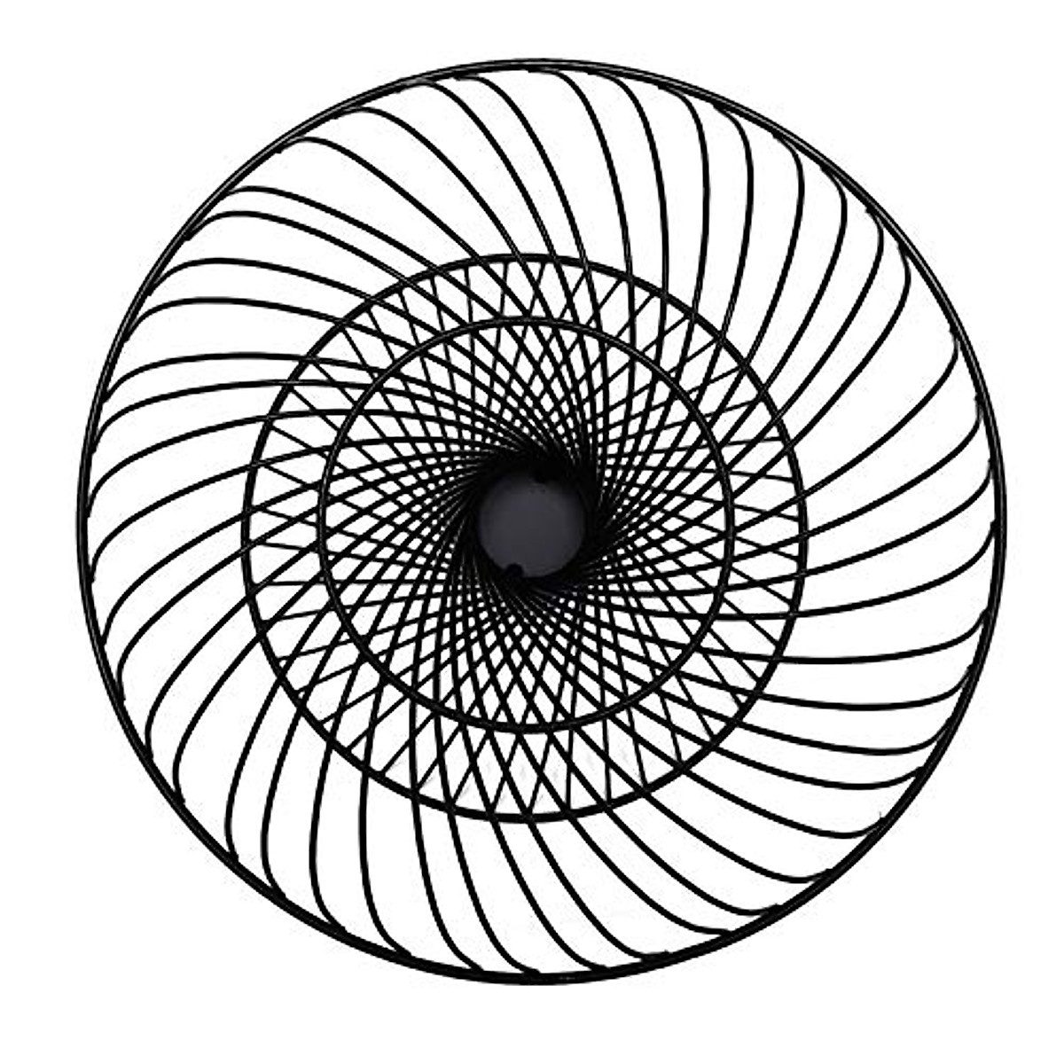 WSZJJ Creative Modern 2 Layer Metal Bowl Kitchen Fruit Basket Champagne Elegant Home Living Room Decoration Storage Basket