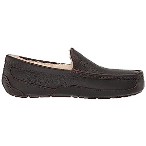 UGG Men's Ascot Discontinued Slipper, Dark Spice, 10