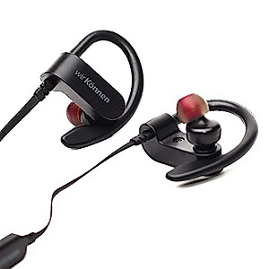 Wireless Bluetooth Running Headphones, Workout Noise Canceling Headphones, Bluetooth 5.0 Sports Headphones with Mic, Best Beats Waterproof Wireless Sports Gym Headphones