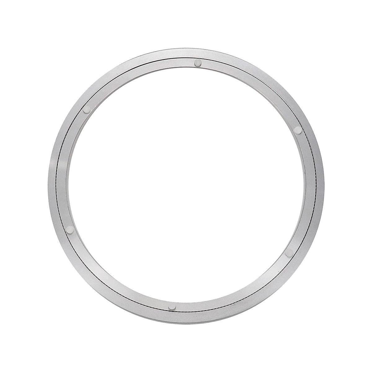 Tighall Aluminium Alloy Turntable Bearing Metal Round Dining Table Smooth Swivel Plate for Kaleidoscopes Tabletop Serving Lazy Susan Hardware（14 inch