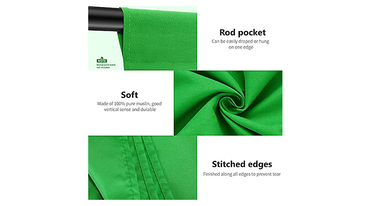 Neewer Green Chromakey Backdrop for Video & Photography