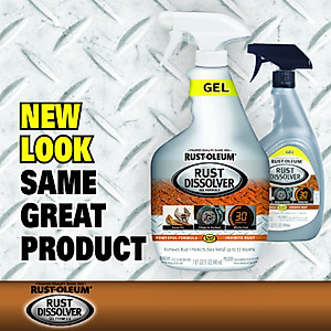 Rust-Oleum 300112-6PK Rust Dissolver Gel Spray, 32 oz, 6 Pack